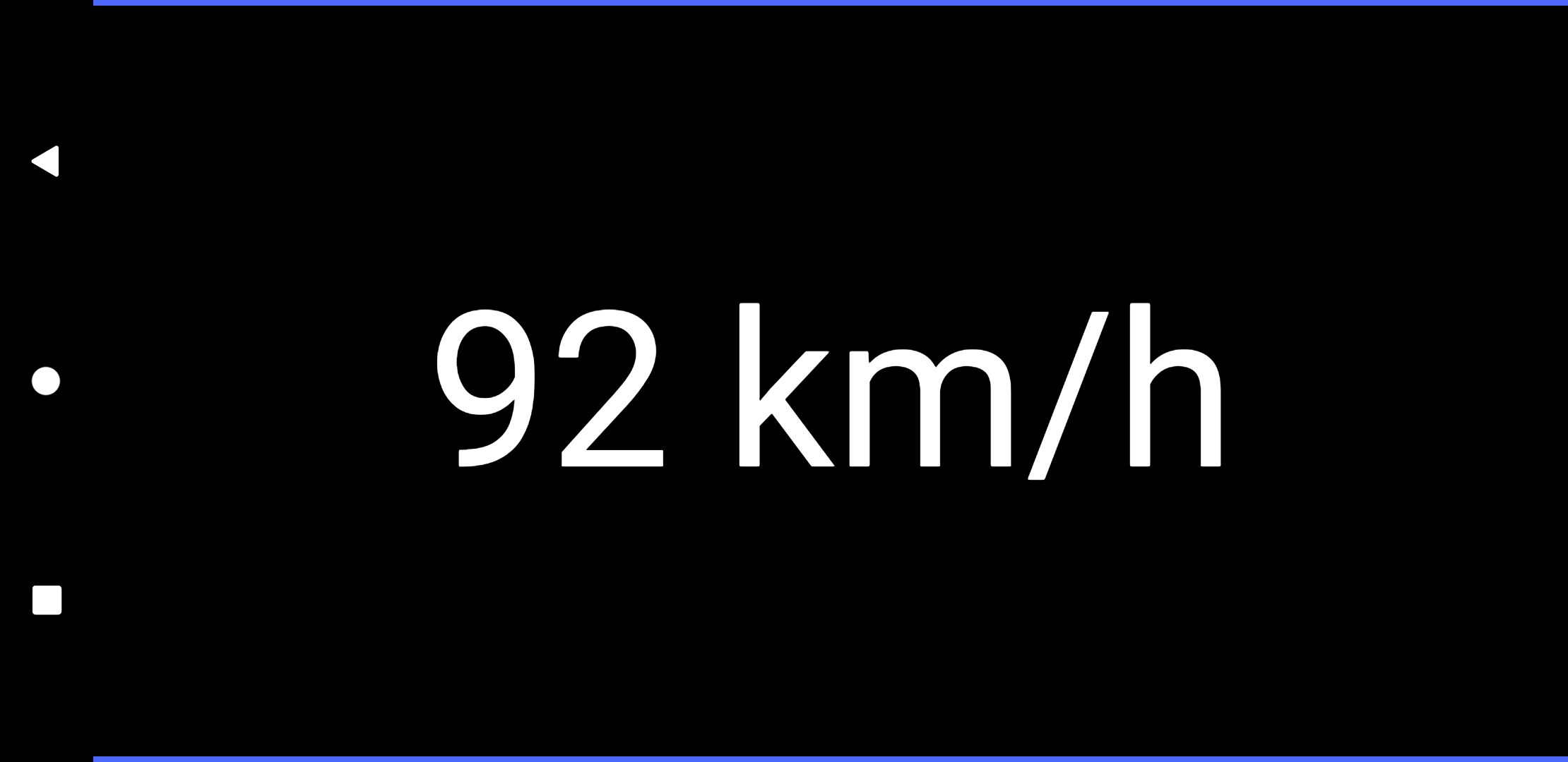 Blue Square Speedometer - F-Droid Main Repository